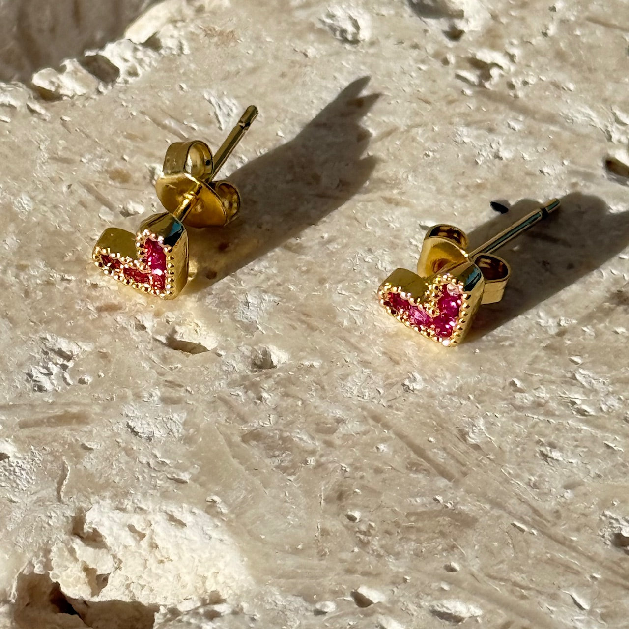 Heartlight Studs – Little Bird Charleston LLC